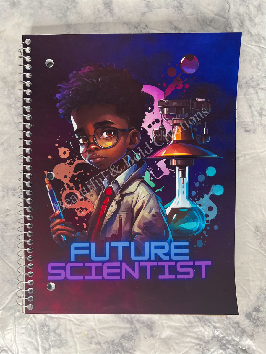 Future Scientist Notebook – Beautiful & Bold Creations